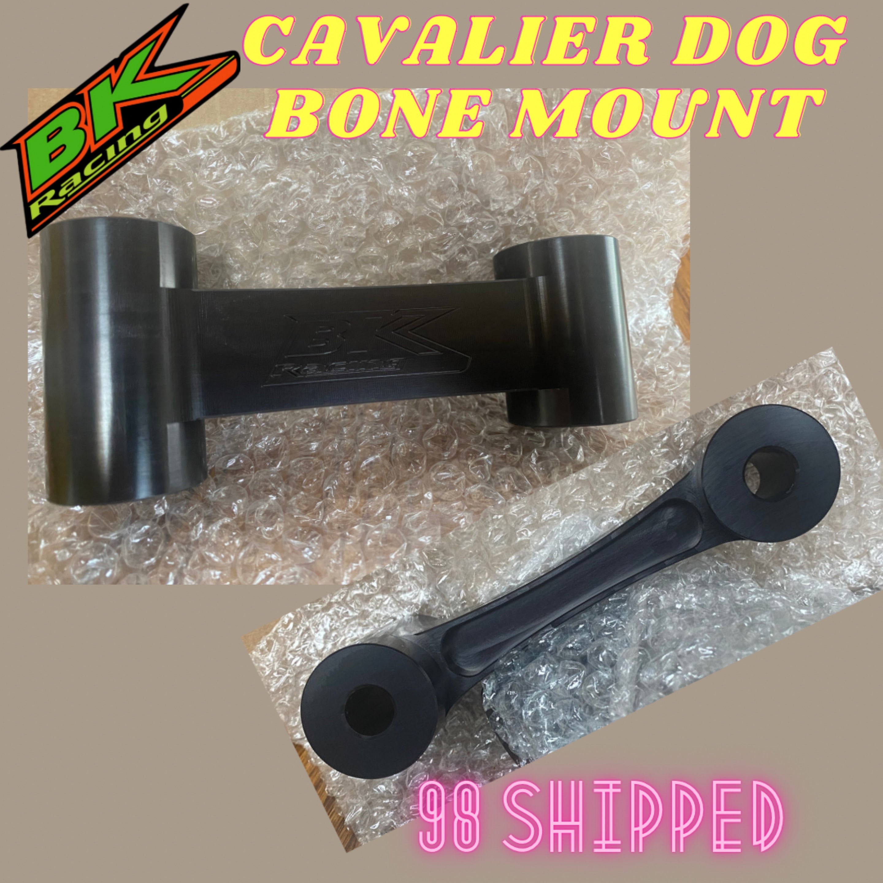 Lower Cavalier Dog Bone mount | BK Racing Inc.