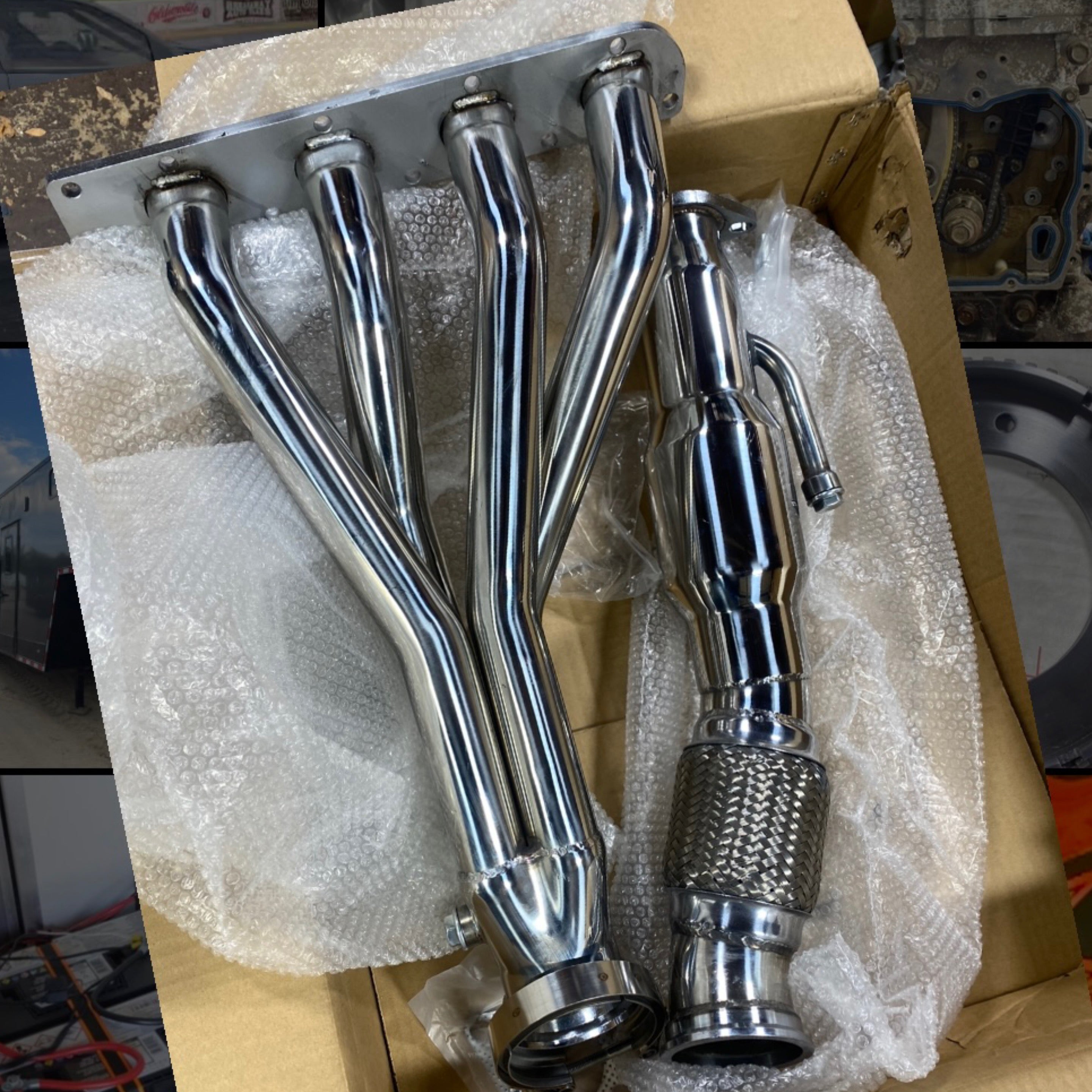 Ecotec Race header | BK Racing Inc.