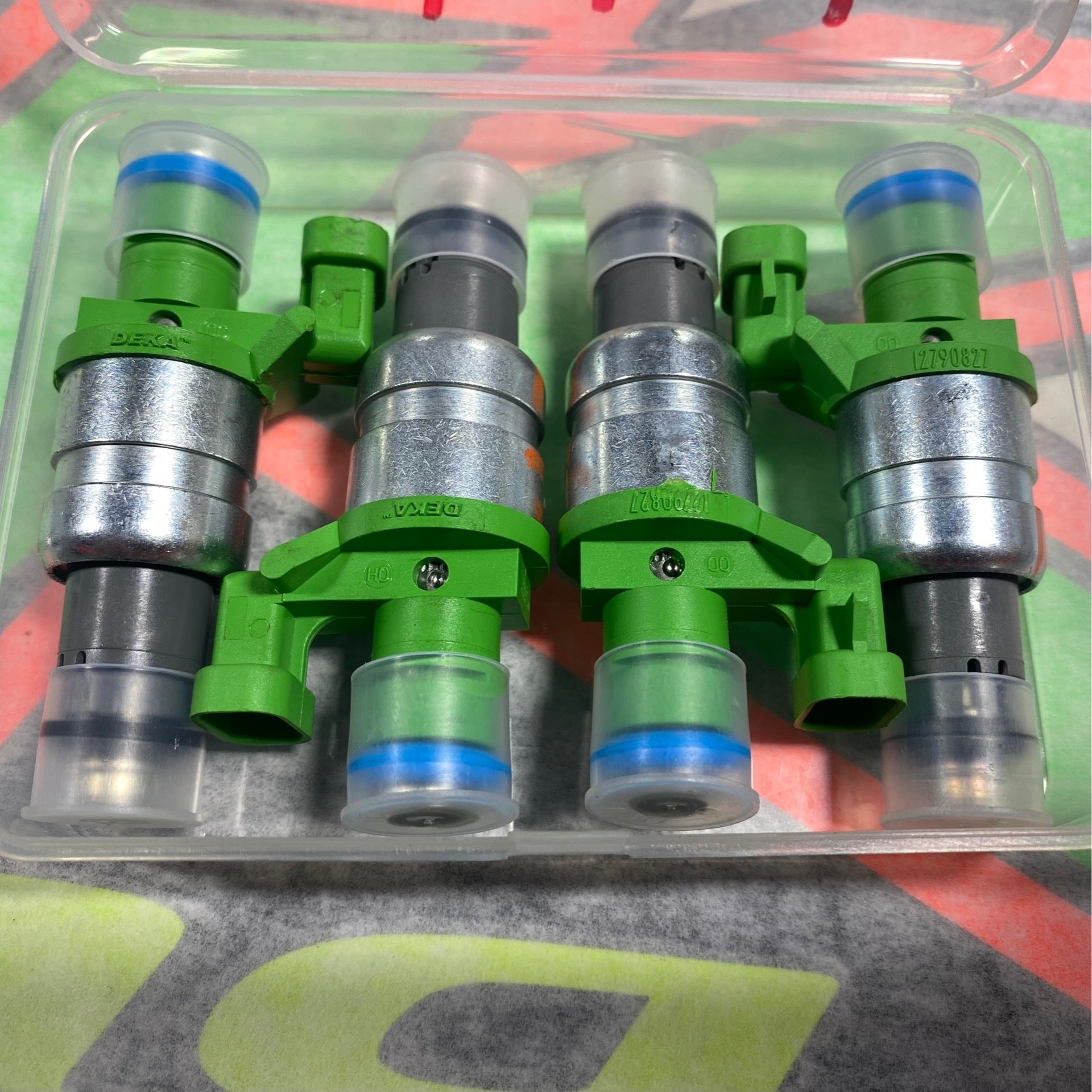 4 Green top Deka injectors | BK Racing Inc.