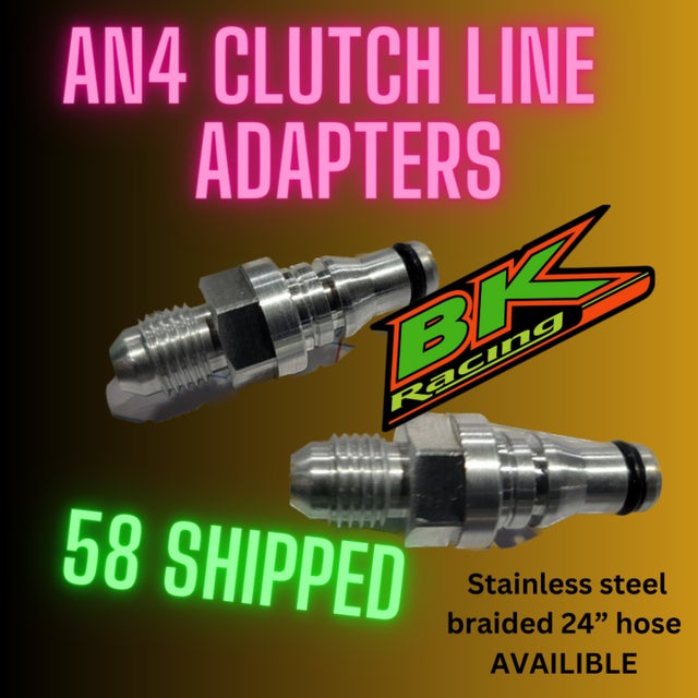 Clutch line AN4 fittings